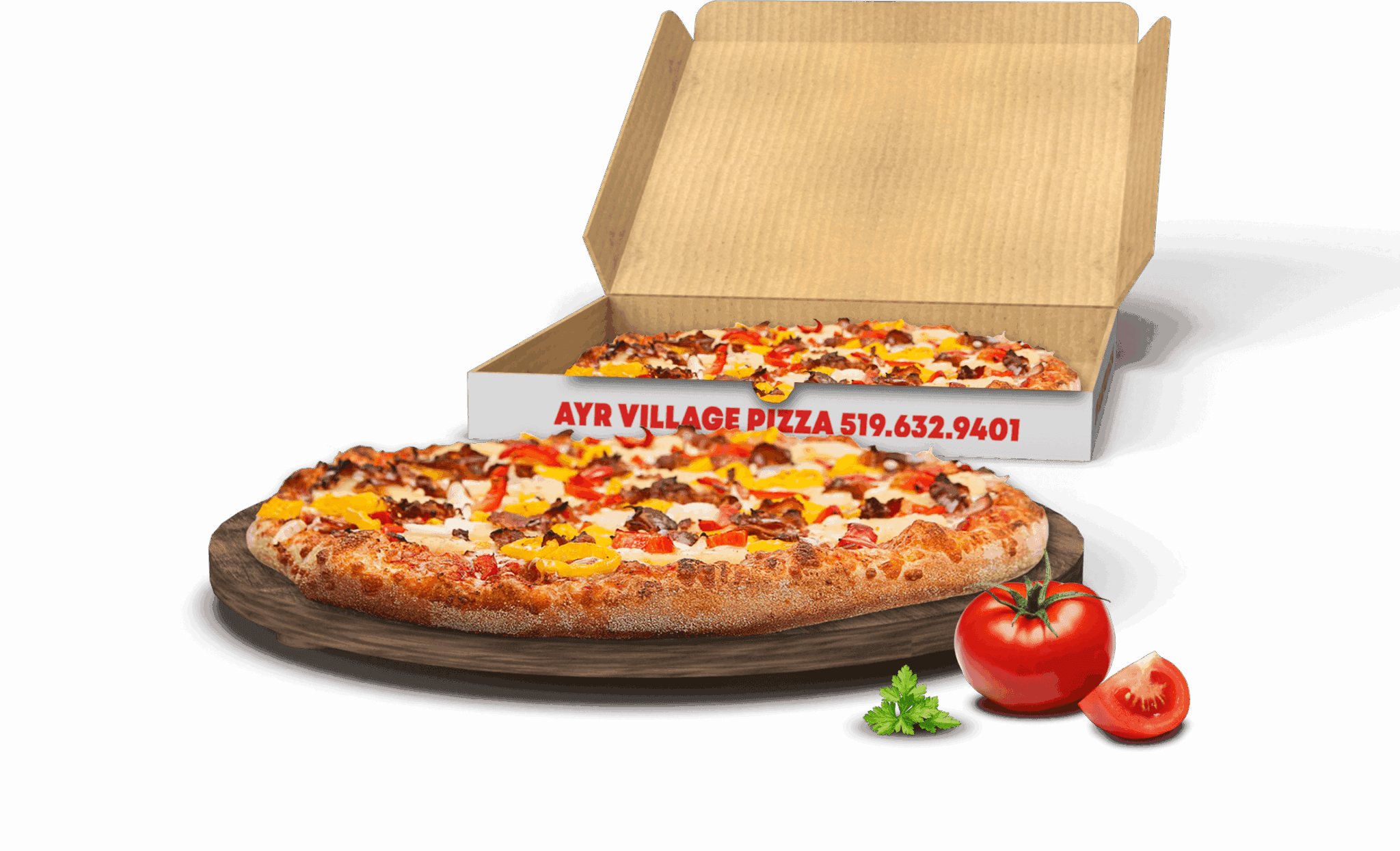 Traditional Pizzas - AYR VILLAGE PIZZA